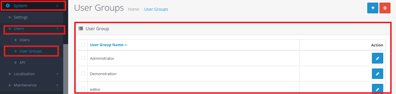 Permission denied error during installation of Opencart Extension
