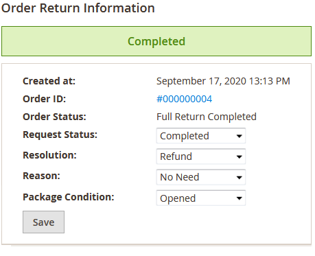 How Admin process the Return Requests in RMA for Magento 2