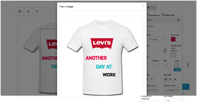 Design Custom T-Shirt with Product Designer Module